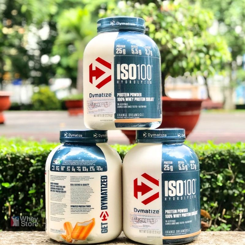 Dymatize Iso 100 Hydrolyzed 5lbs Chính Hãng Giá Tốt 2024
