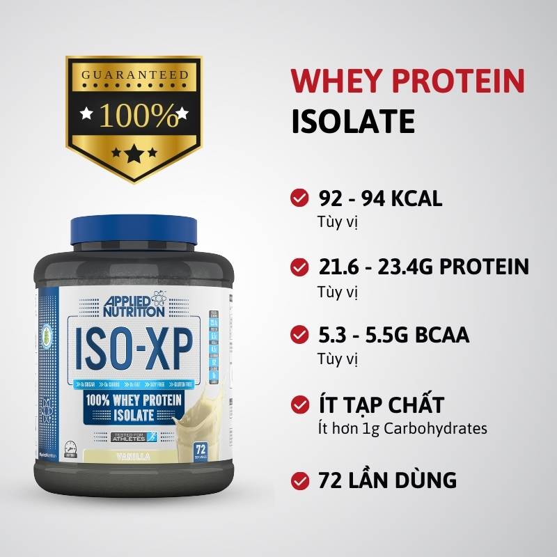 Applied Nutrition ISO-XP Whey Protein Isolate 1.8 kg