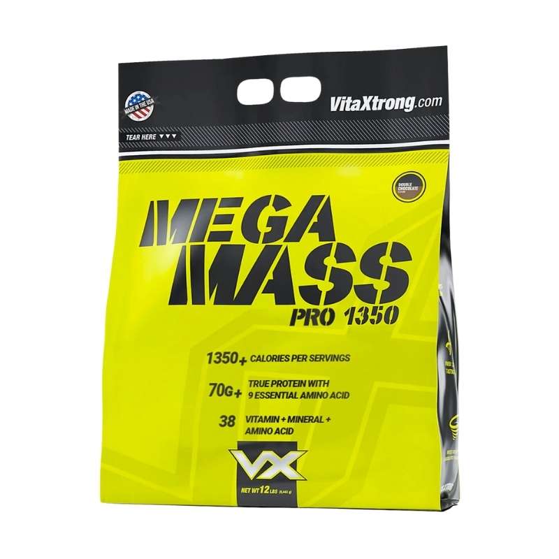 Vitaxtrong Mega Mass Pro 1350 12lbs - Tăng Cân Săn Chắc Giá Tốt