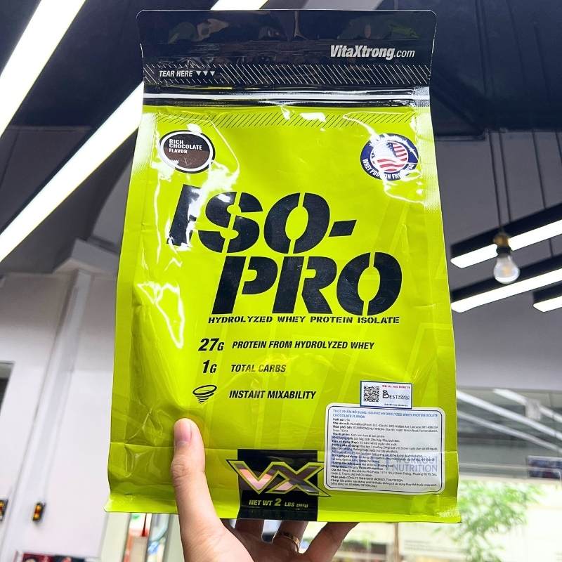 VitxXtrong Iso Pro Hydrolyzed Whey Isolate 2lbs