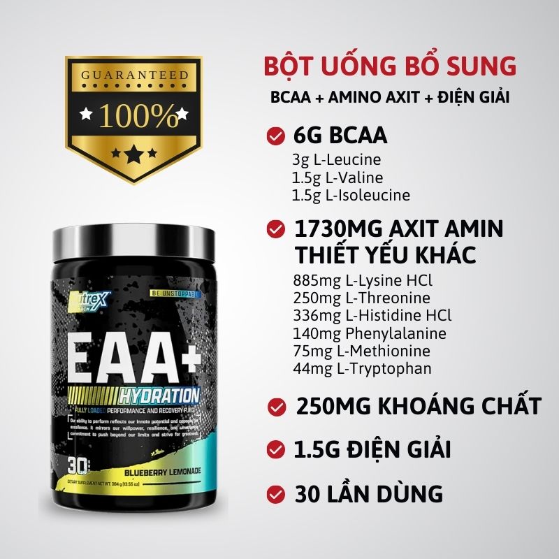 Nutrex Research Nutrex EAA+ Hydration 30 Servings