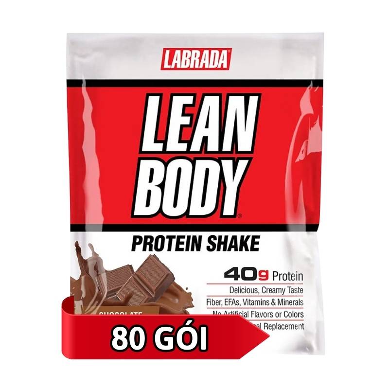 Labrada Lean Body 80 Gói - Bữa phụ bổ sung dinh dưỡng nhanh
