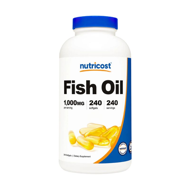 Nutricost Fish Oil 240 viên - Giá tốt 2024