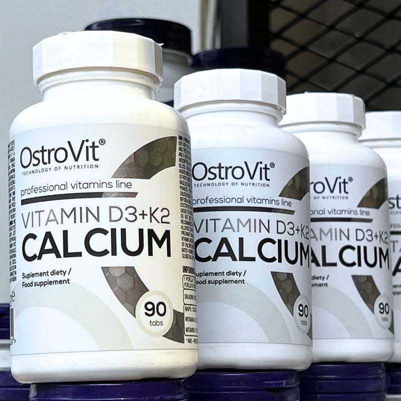 Ostrovit Vitamin D3+K2 Calcium - 90 Viên Chính Hãng 100%