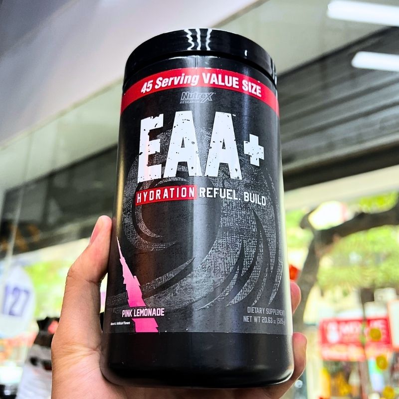 Nutrex EAA + Hydration 45 servings - Tăng Trưởng Cơ Bắp Tối Ưu