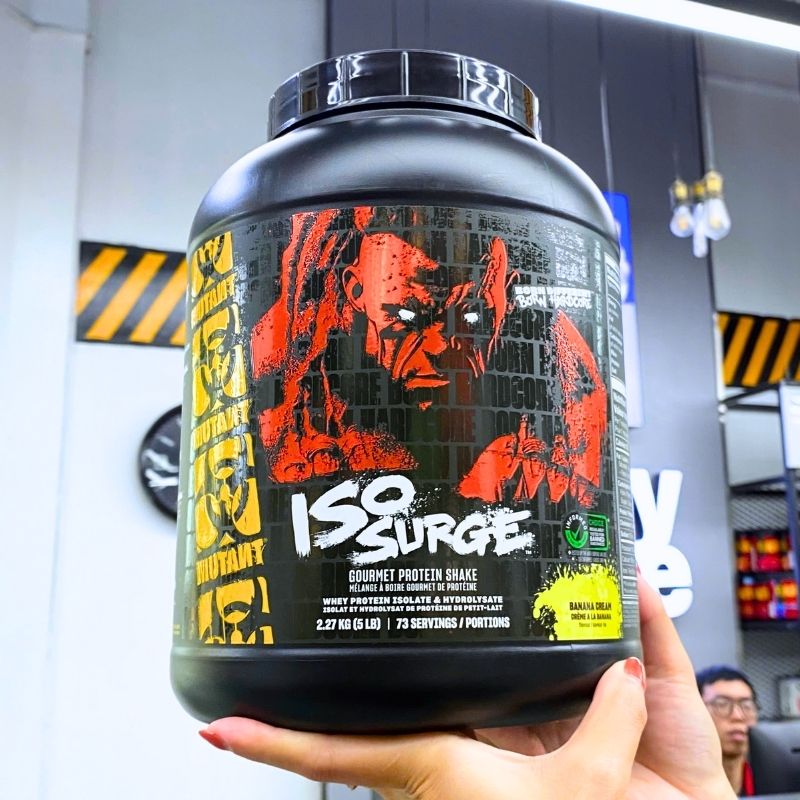 Mutant Iso Surge 5lbs (71 - 73 Servings)- Hỗ trợ tăng cơ nhanh
