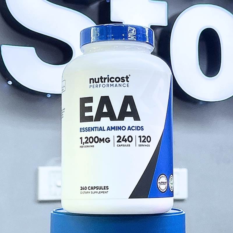 Nutricost EAA Essential Amino Acids 1200Mg 240 Viên